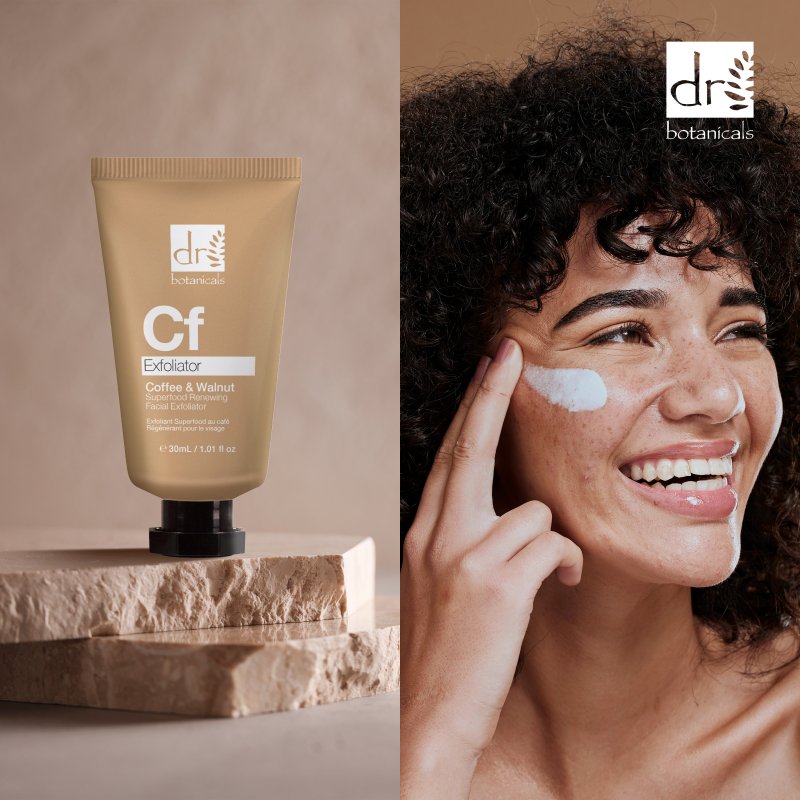 Coffee Superfood Renewing Facial Exfoliator 30ml - Dual-Action Scrub ...