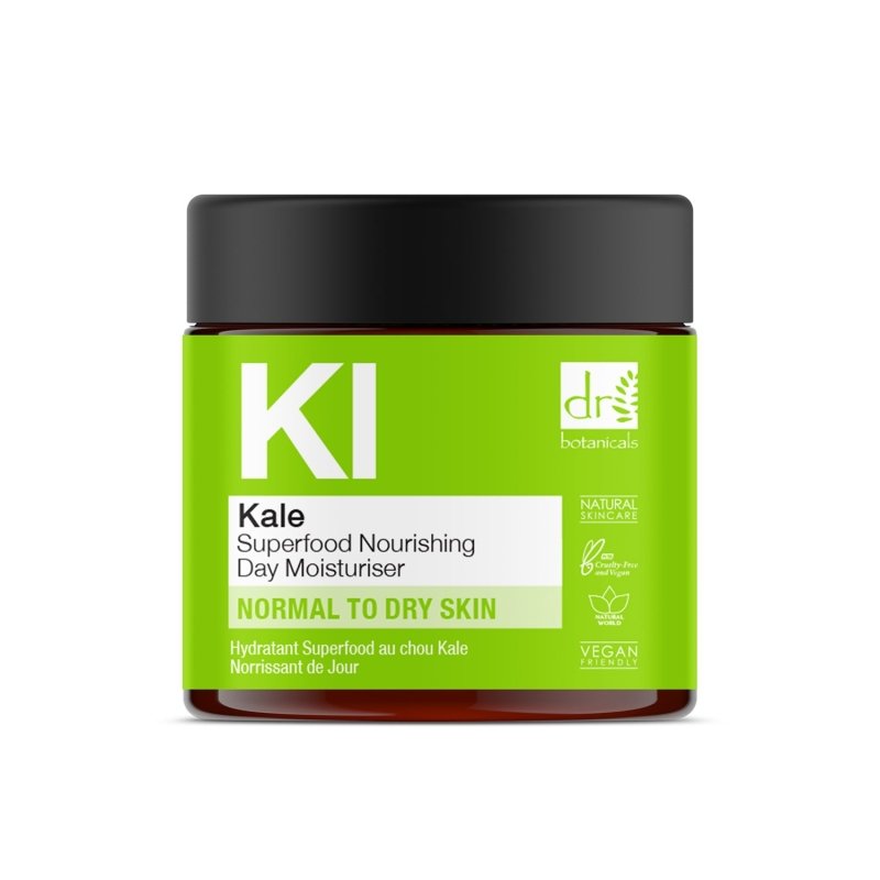 Kale Superfood Nourishing Day Moisturiser 60ml - Antioxidant Hydration ...